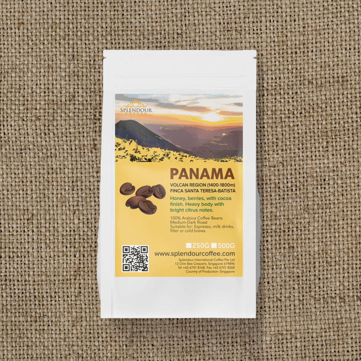 Panama Roasted Beans 500g – Splendour Coffee